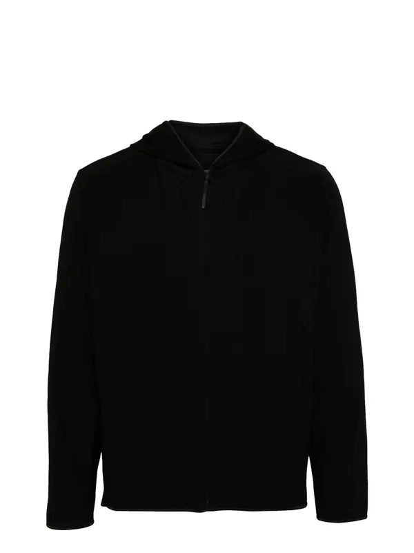 POST ARCHIVE FACTION Long-sleeve Hooded Jacket - Black