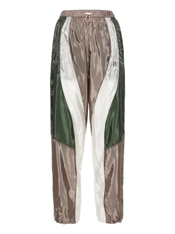 Palm Angels Logo-embroidered Track Pants - Green