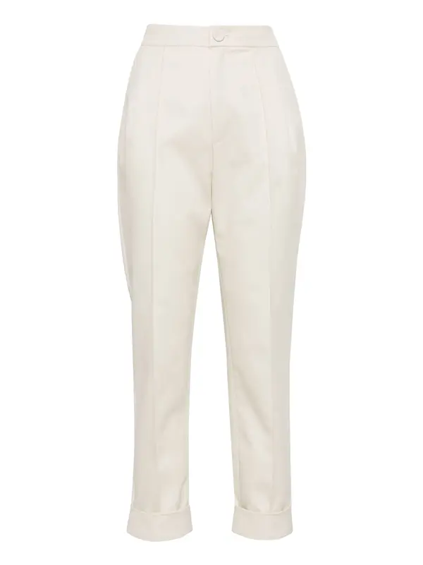 Dice Kayek Straight-fit Trousers - Neutrals