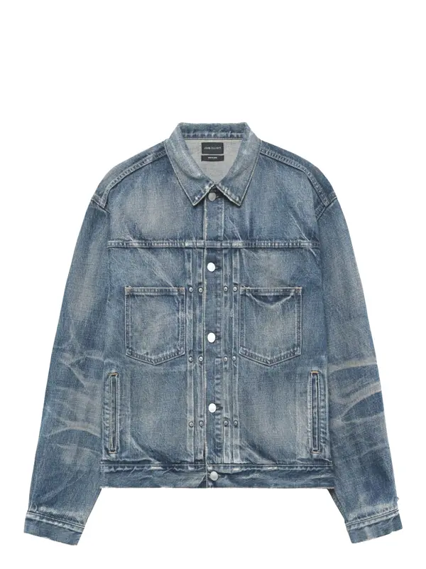 John Elliott Thumper Type Ii Denim Jacket - Blue