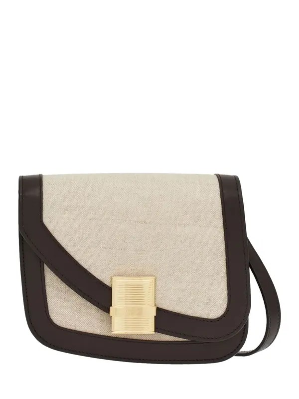 FERRAGAMO Fiamma Crossbody Bag - Neutrals