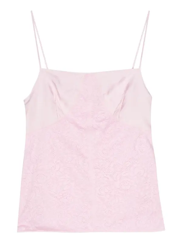 JIL SANDER Floral-lace Camisole - Pink