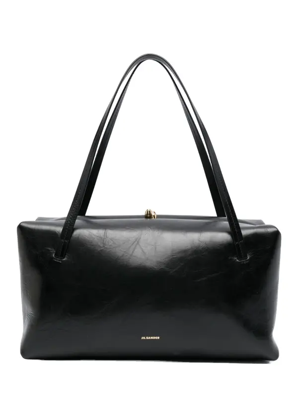 JIL SANDER Goji Shoulder Bag - Black