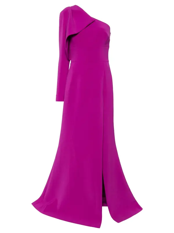 Elie Saab One-shoulder Gown - Purple