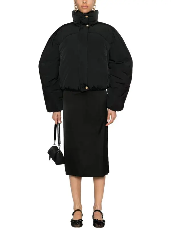 Jacquemus La Doudoune Courte Caraco Puffer Jacket - Black