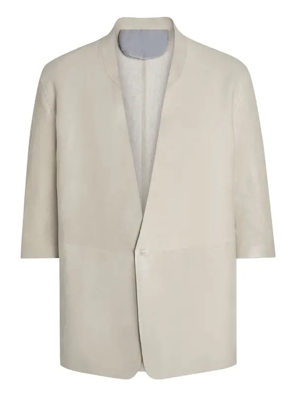 Zegna Oasi Linen Jacket - Neutrals