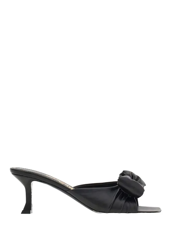 FERRAGAMO Padded Vara 55mm Sandals - Black