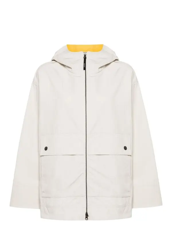 Aspesi Slub-texture Jacket - Neutrals
