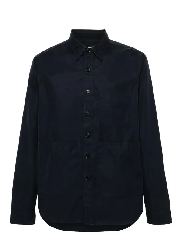 Aspesi Poplin Cotton Shirt - Blue
