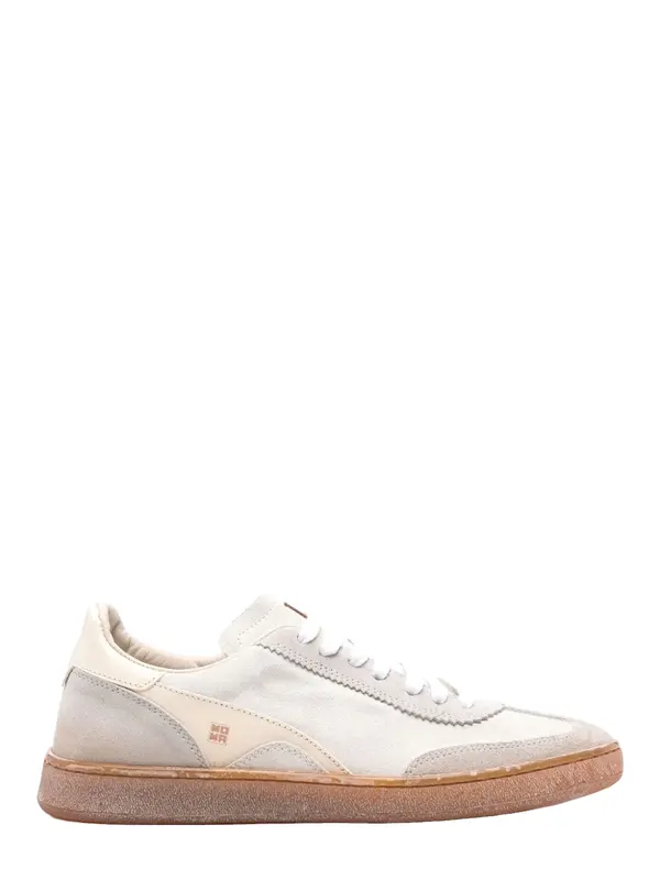 Moma Cristallo Suede Sneakers - White