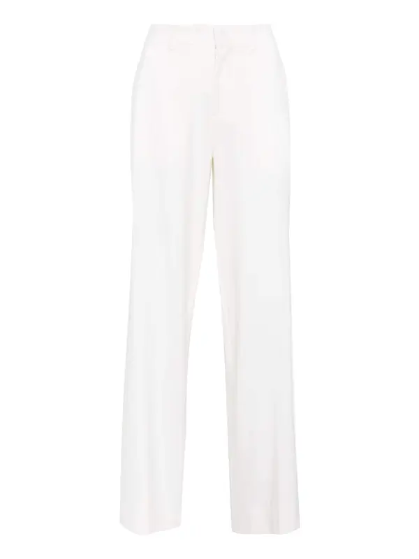 P.a.r.o.s.h Lille Straight-leg Trousers - Neutrals