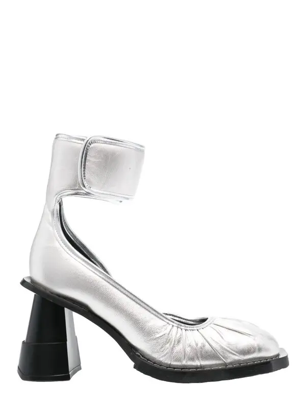 Henrik Vibskov 95mm Rocky Driver Heel Pumps - Silver