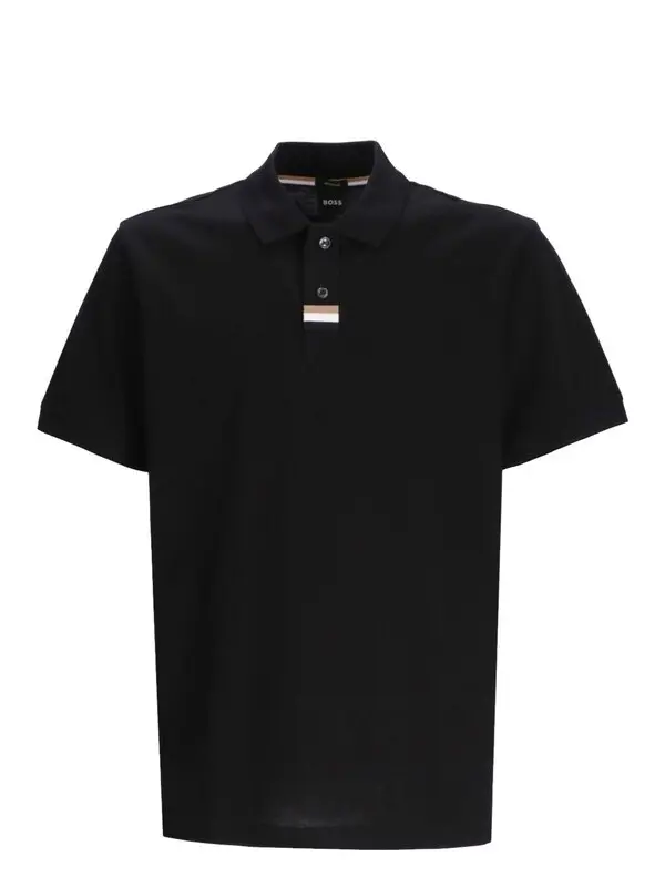 BOSS Parlay Polo Shirt - Black