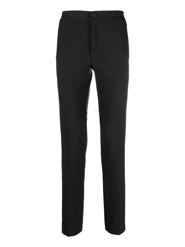 Sandro Slim-cut Tailored Trousers - Grey