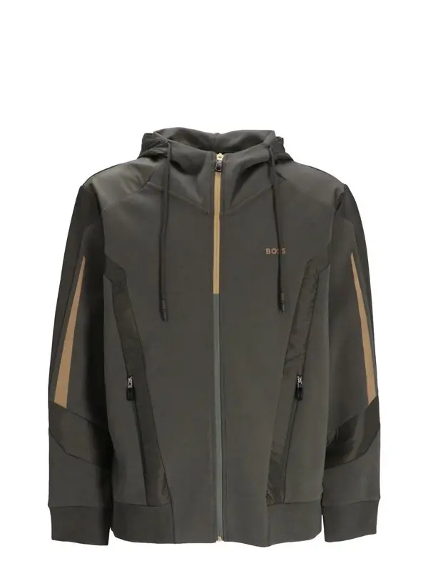 BOSS Saggon Hooded Jacket - Grey