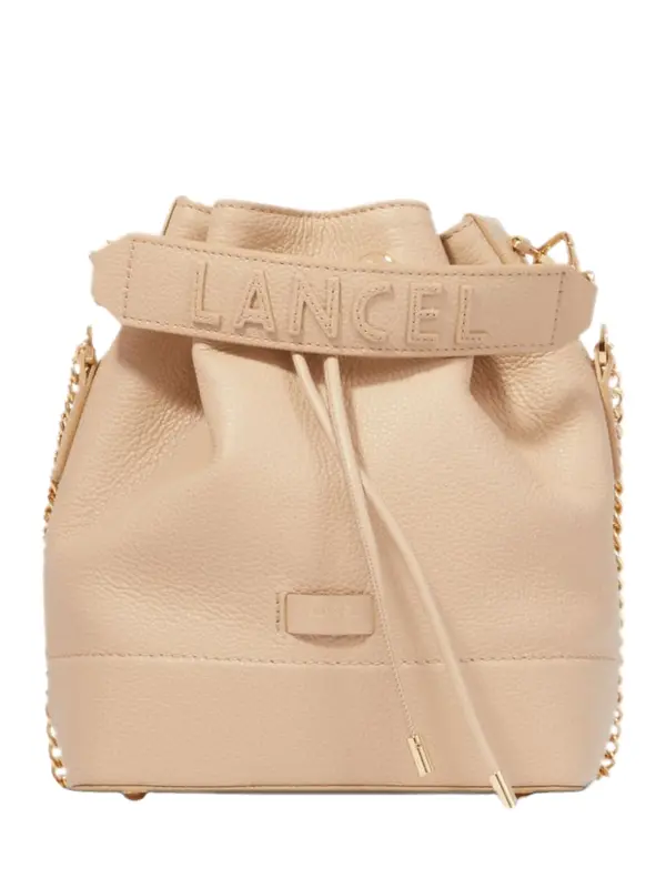 LANCEL Ninon Small Bucket Bag - Neutrals