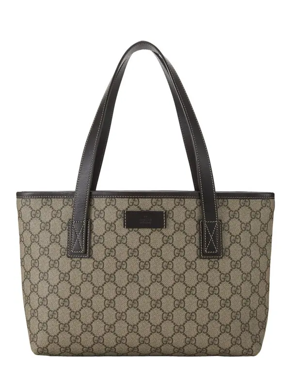 Gucci Original Gg Supreme Canvas Tote Bag - Brown