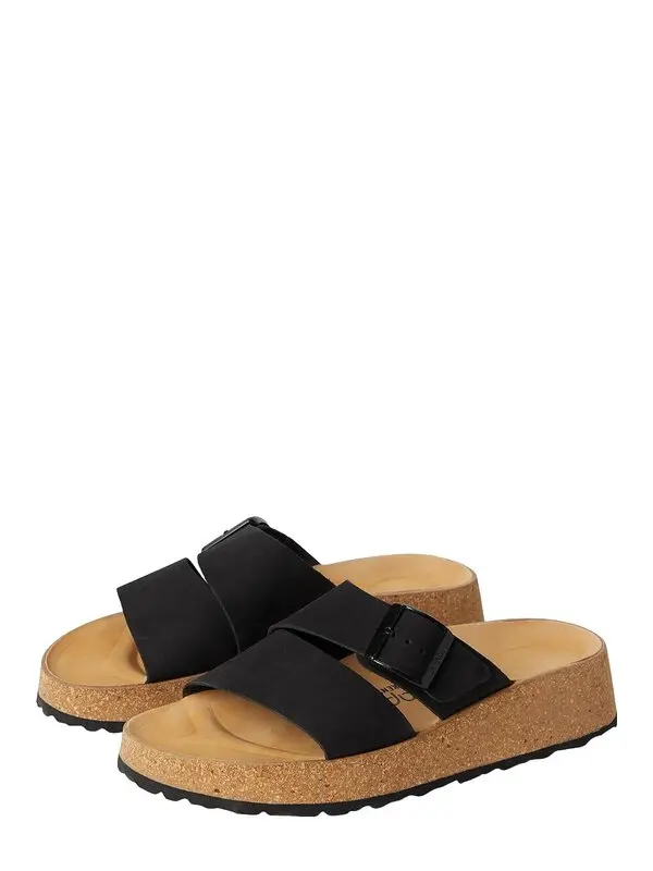 BIRKENSTOCK Almina Platform Sandal - Black