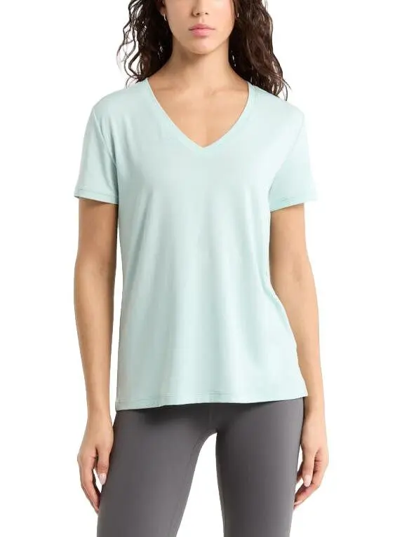 Zella Breathe Active T-shirt - Teal Tide