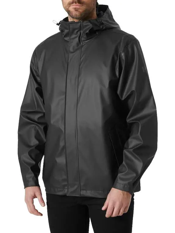 Helly Hansen Moss Waterproof Rain Jacket - Black