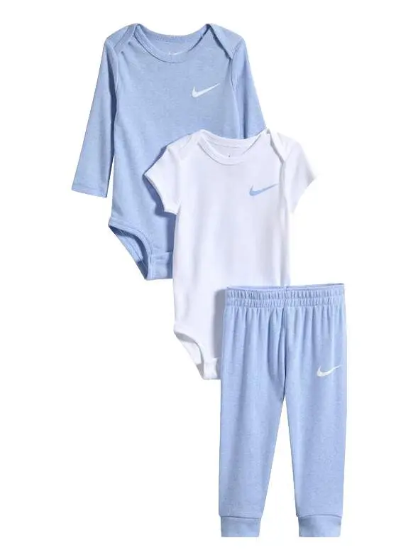 Nike 3-piece Bodysuits & Joggers Set - Cobalt Bliss Heather