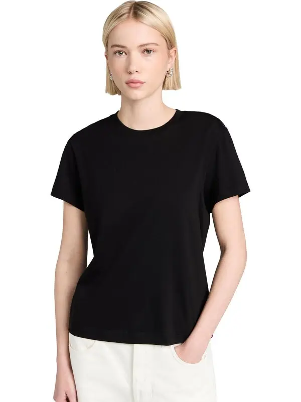 Vince Crew Neck Tee - Black