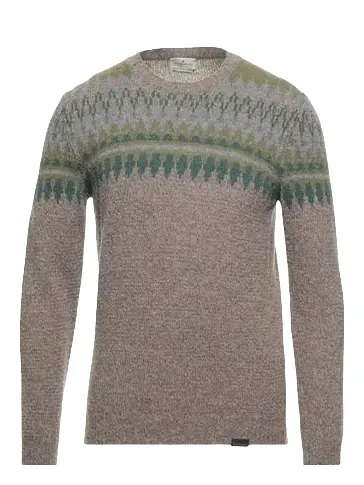 BROOKSFIELD Virgin Wool Blend Sweater - Grey