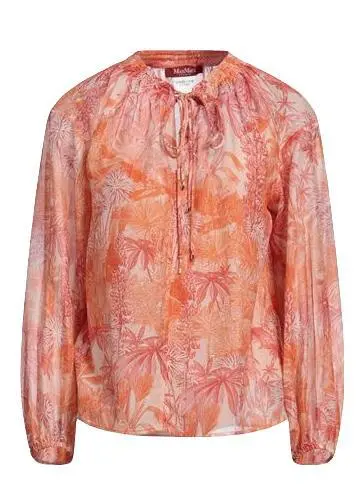 MAX MARA STUDIO Floral-print Blouse - Orange