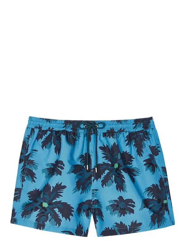 Paul Smith Palmera Print Swim Shorts - Blue