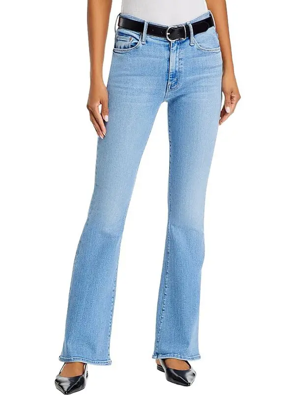 MOTHER The Weekender Mid Rise Flared Jeans - Blessing In Disguise