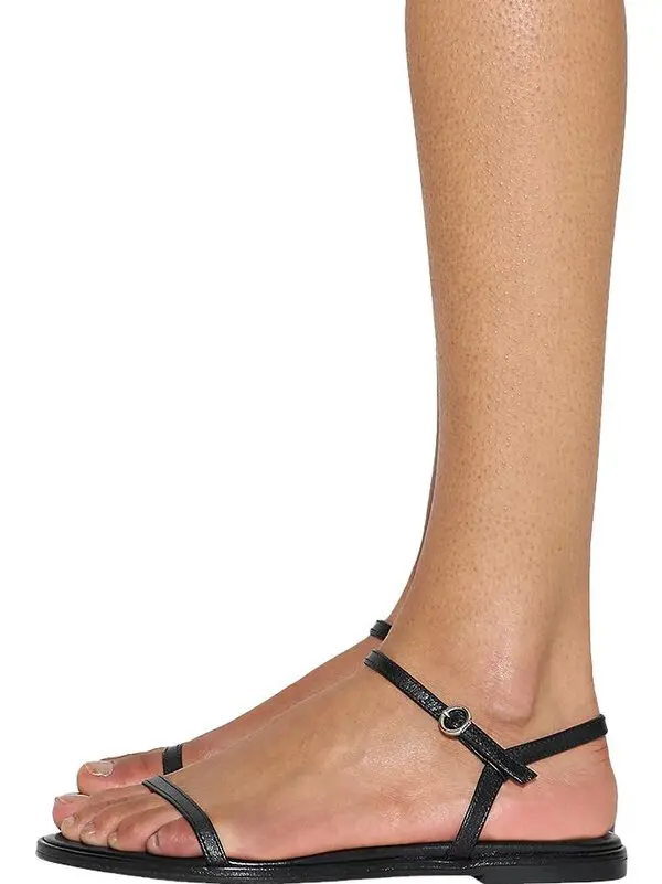 AeydĒ Nettie Ankle Strap Sandals - Black