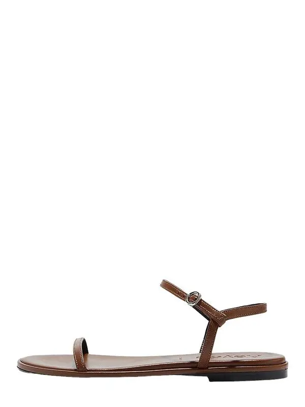 AeydĒ Nettie Ankle Strap Sandals - Tobacco