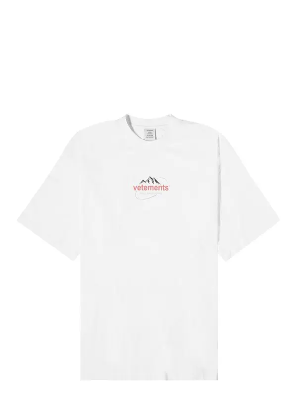 Vetements T-shirt With Graphic - White