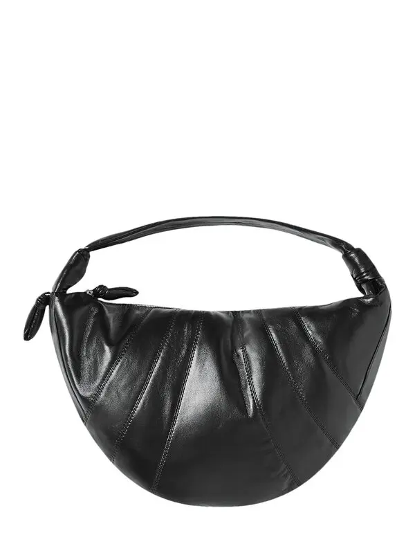 LEMAIRE Large Croissant Shoulder Bag - Black