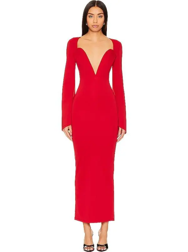 KHANUMS K'dore Dress - Red