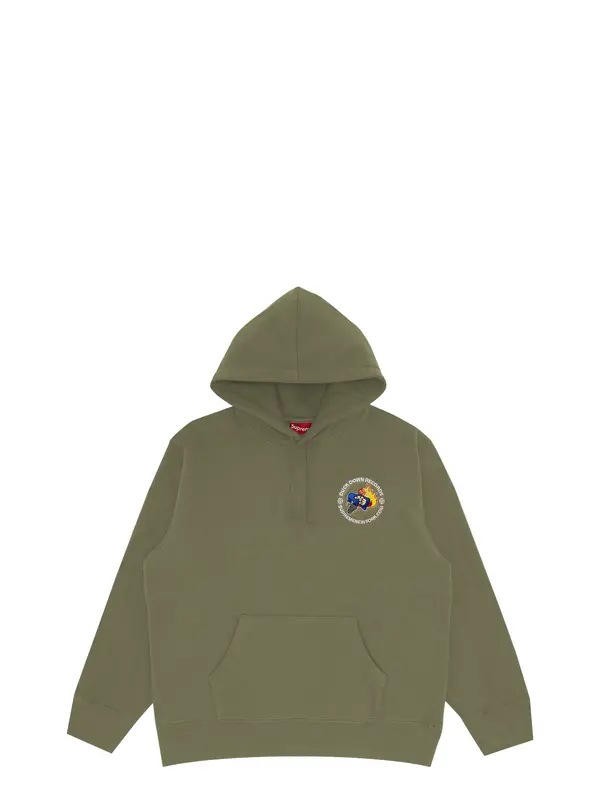 Supreme X Duck Down Records Hooded Sweatshirt - Green