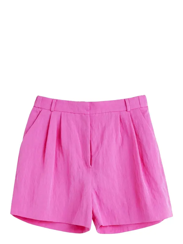 Chinti & Parker Wide-leg Cotton Shorts - Pink