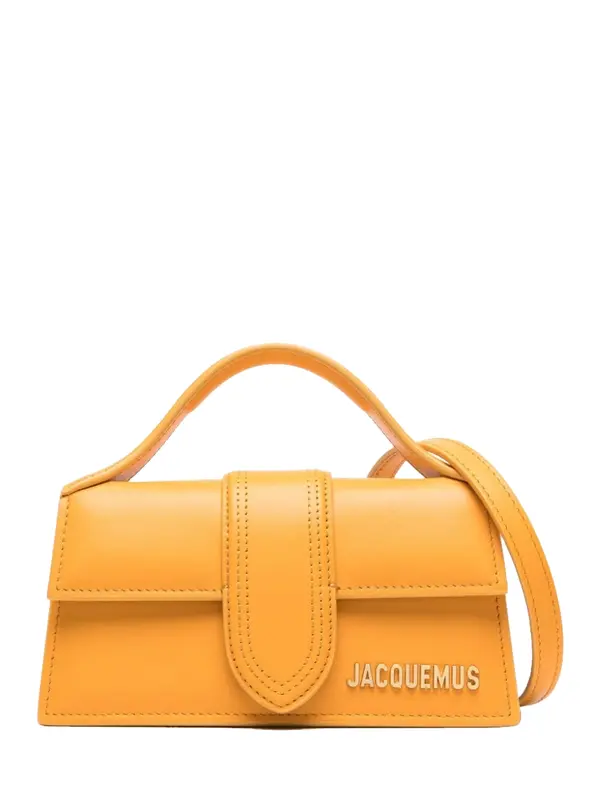 Jacquemus Le Bambino Leather Tote - Yellow