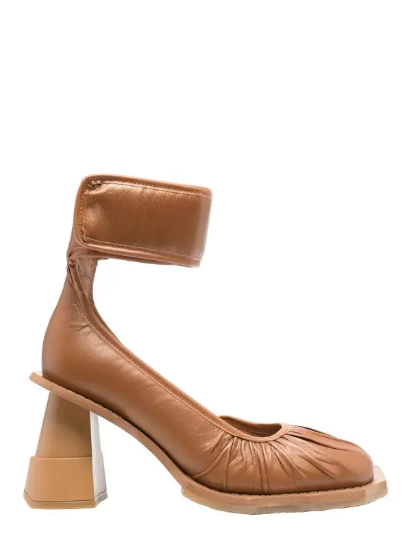 Henrik Vibskov Rocky Driver 95mm Pumps - Brown