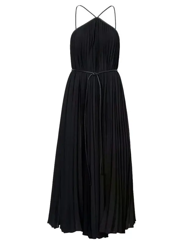Proenza Schouler White Label Celeste Crepe Dress - Black