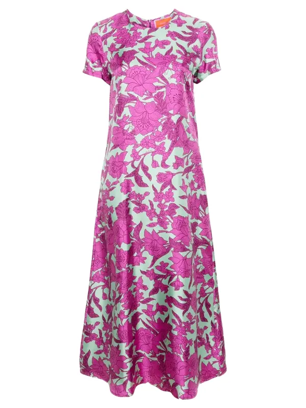 La DoubleJ Swing Maxi Dress - Purple
