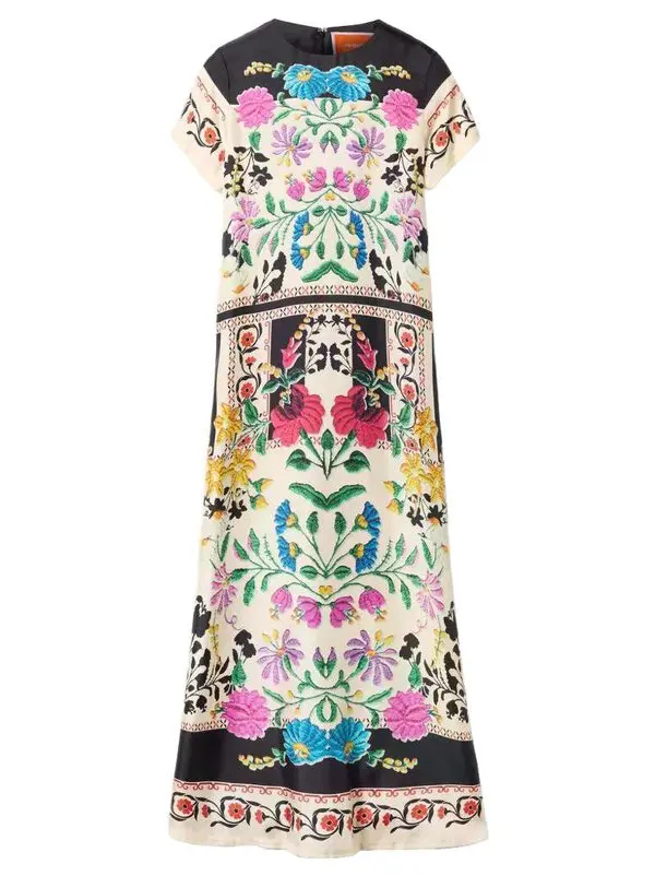 La DoubleJ Swing Maxi Dress - Blue