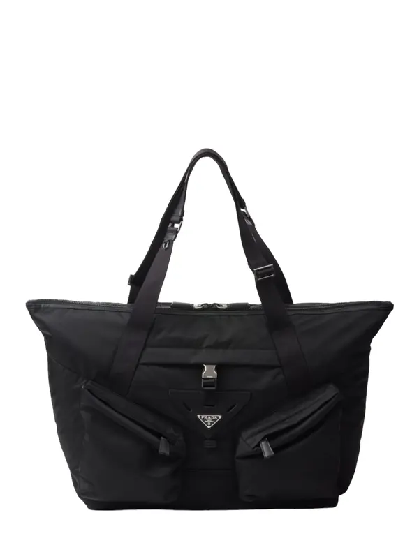 Prada Re-nylon Tote Bag - Black