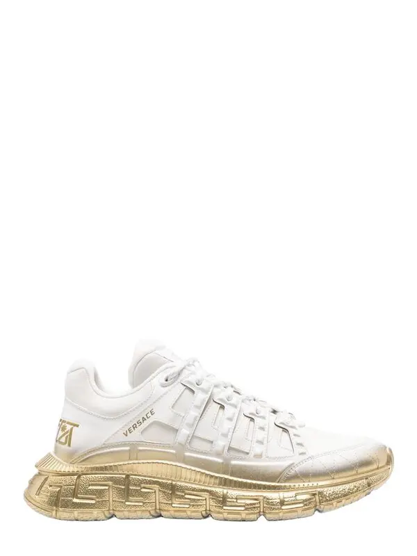 Versace Trigreca Gradient Sneakers - White