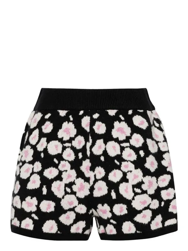 UGG Shaina Leopard-print Jacquard Shorts - Blue