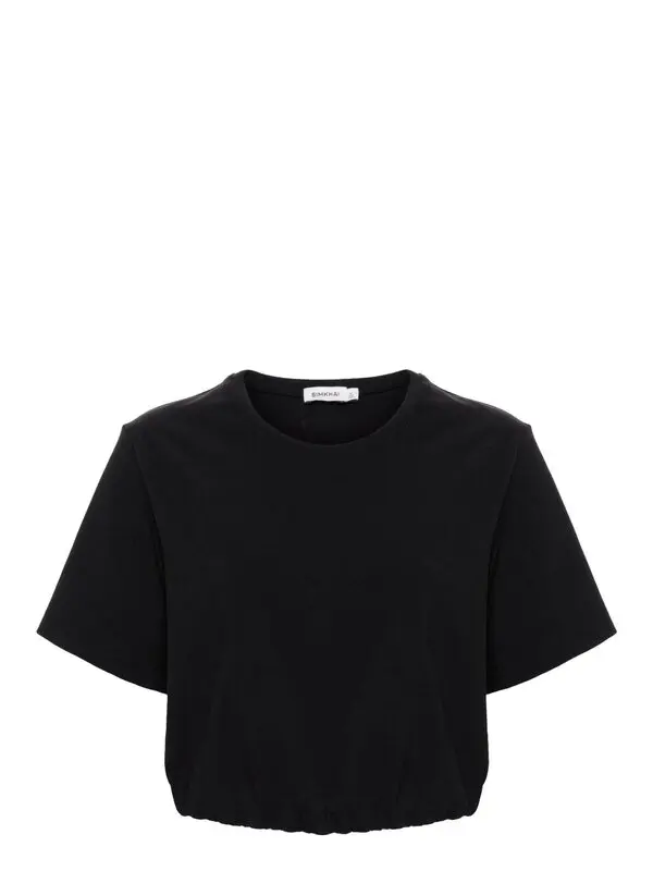 Simkhai Elasticated-waist T-shirt - Black