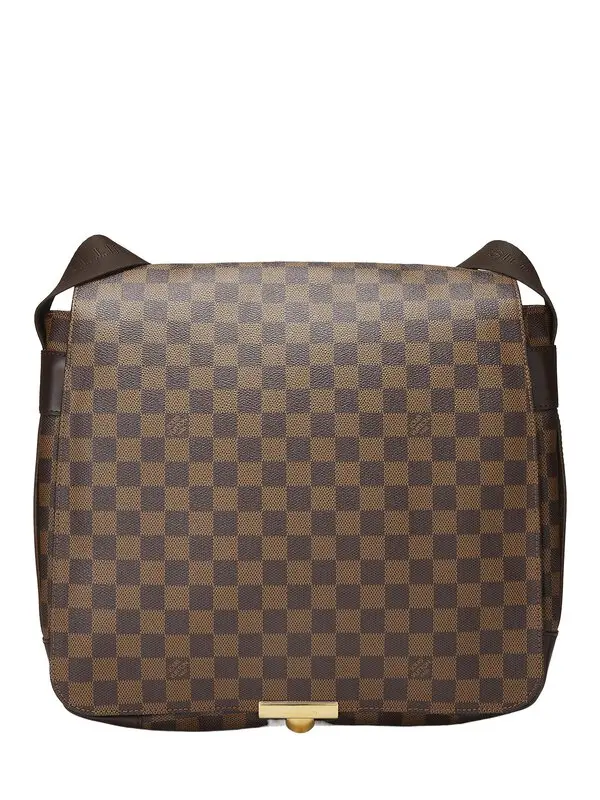 LOUIS VUITTON Damier Ebene Bastille Messenger Bag - Brown