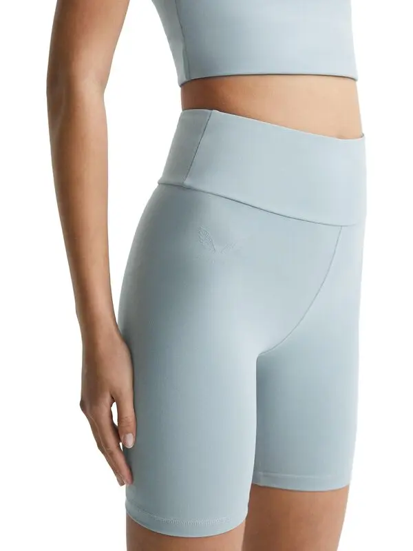 REISS CASTORE Harper Performance Shorts - Blue