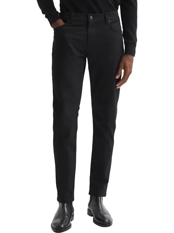 REISS Jet Slim Fit Jeans - Black
