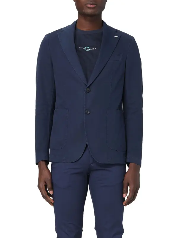 MANUEL RITZ Jacket - Blue